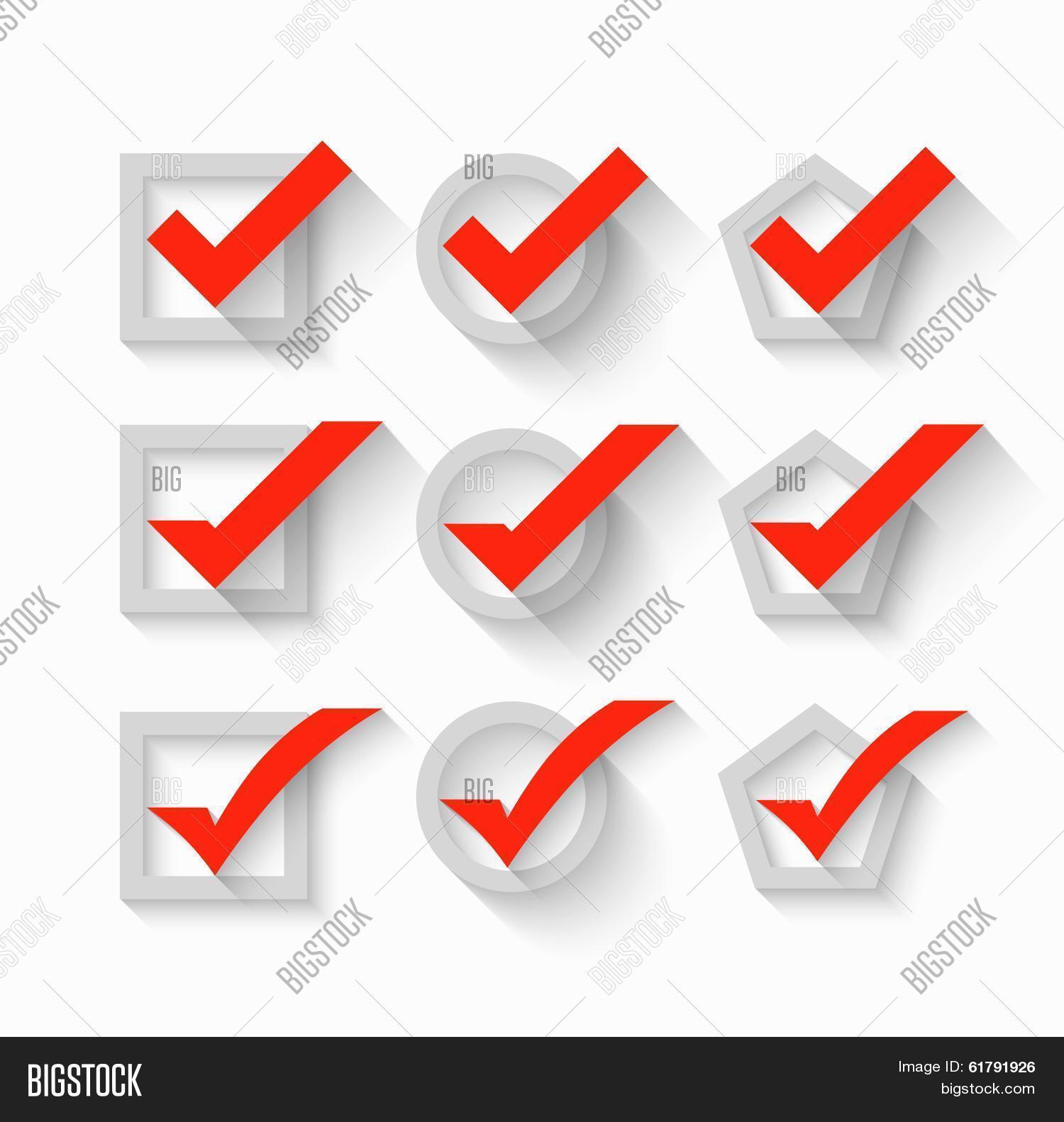 Check Mark Symbols Vector & Photo (Free Trial) | Bigstock