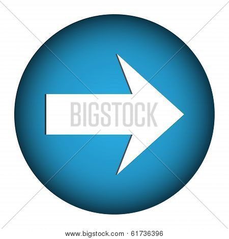 Arrow Sign Button Vector & Photo (Free Trial) | Bigstock