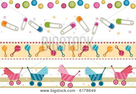 Baby Borders Vector & Photo (Free Trial) | Bigstock