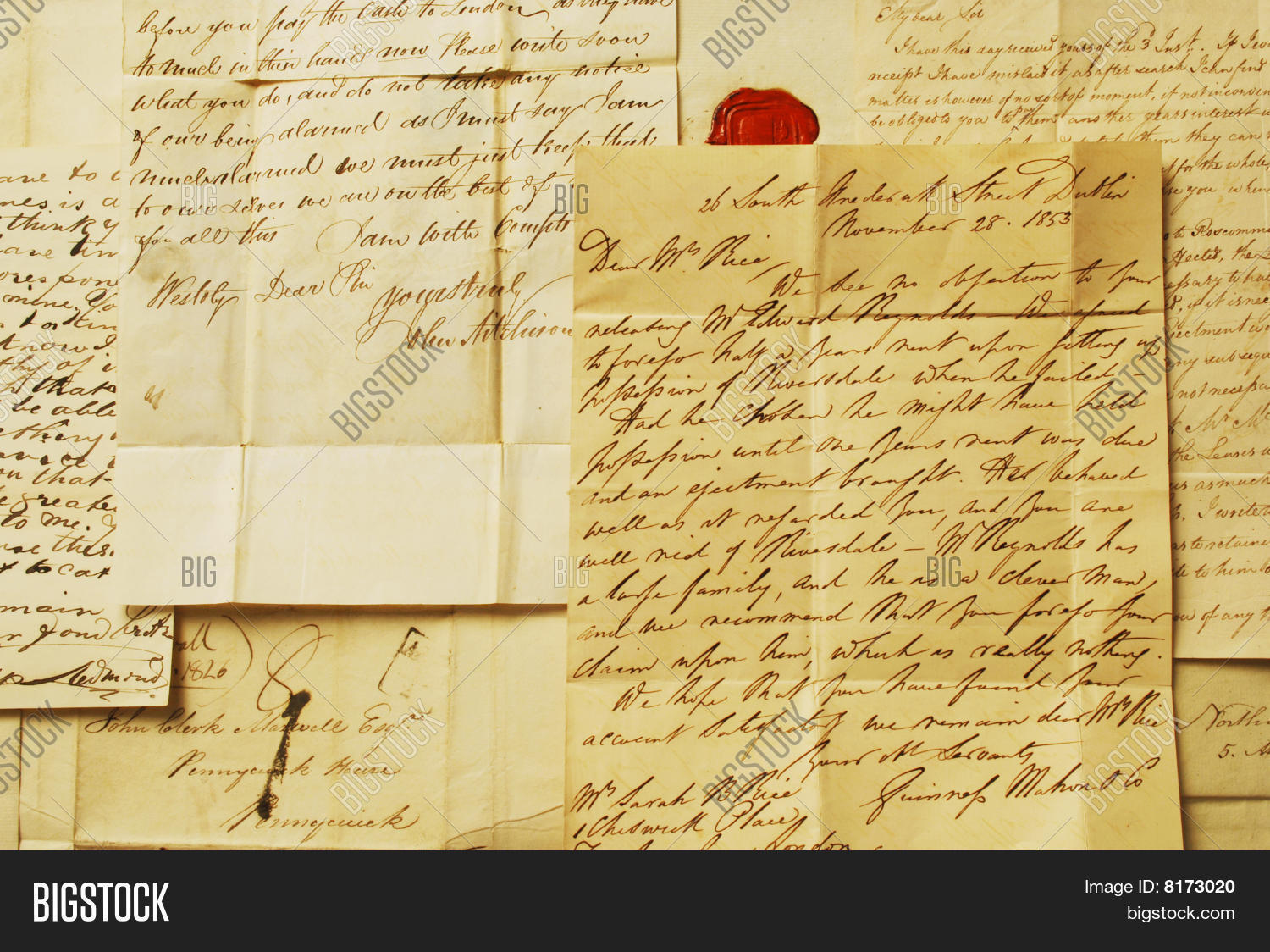 Old Handwriting - Image & Photo (Free Trial) | Bigstock