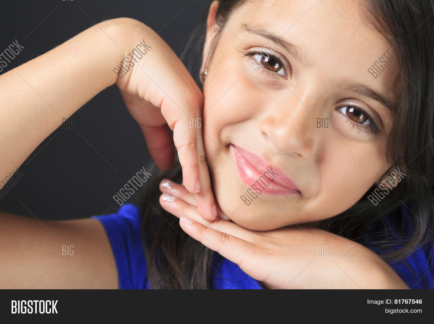 Columbian Little Girl Image & Photo (Free Trial) | Bigstock