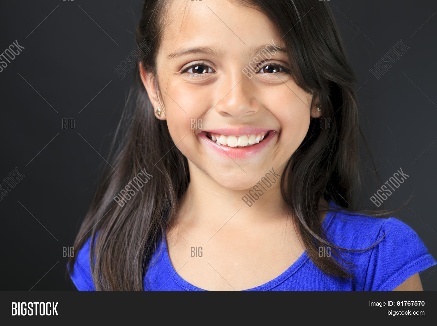Columbian Little Girl Image & Photo (Free Trial) | Bigstock