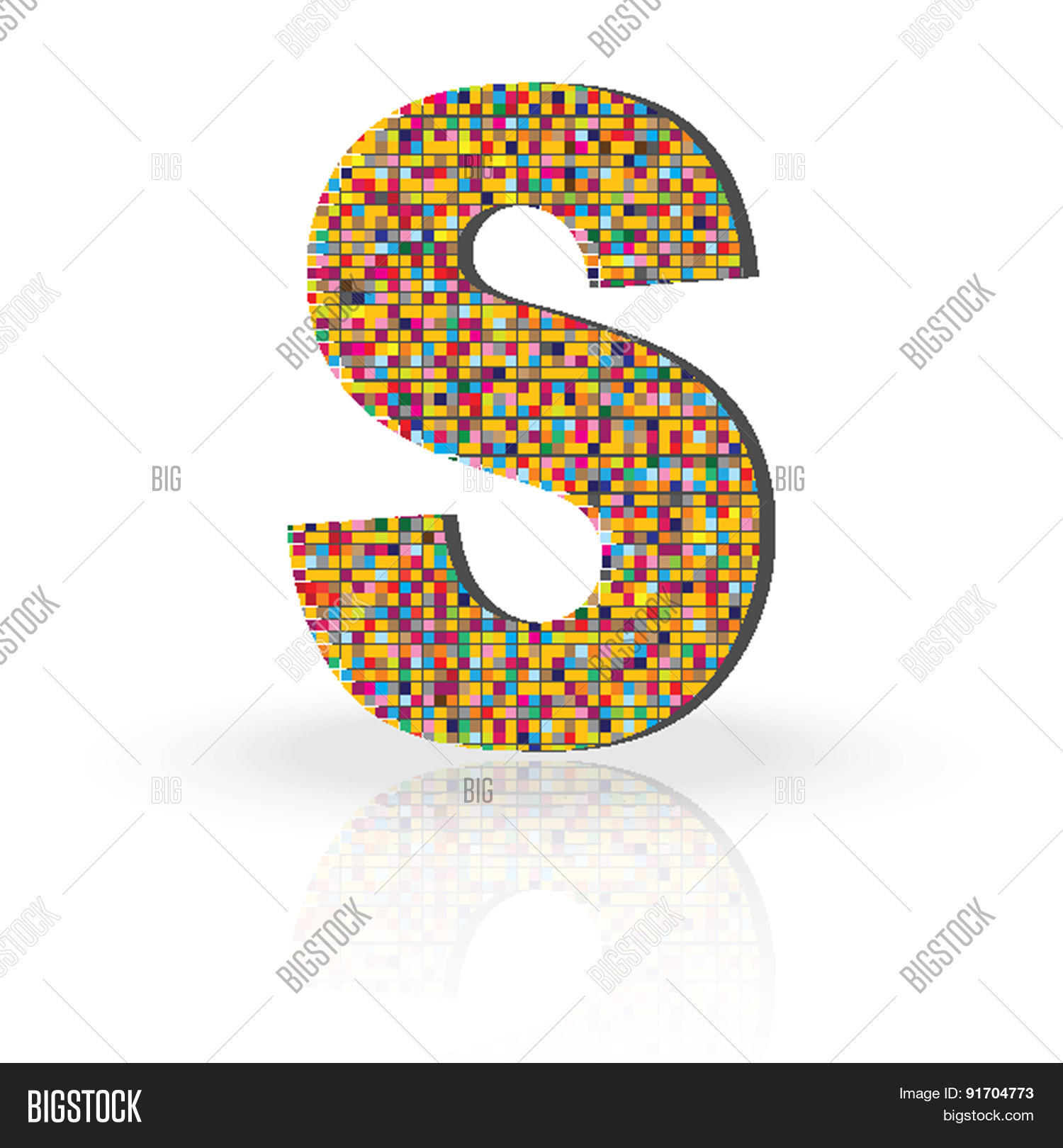 3D Vector Font Vector & Photo (Free Trial) | Bigstock