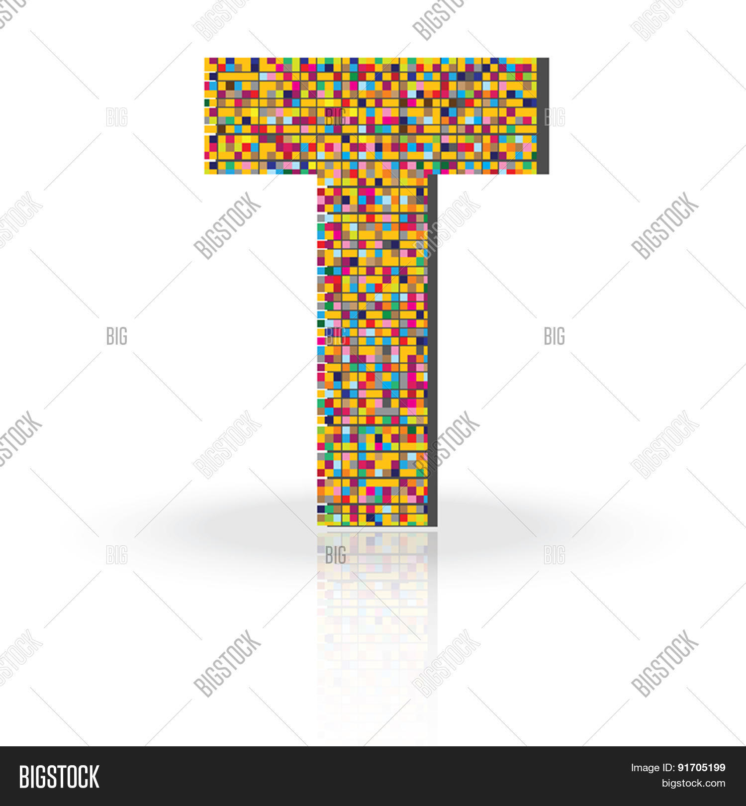 3D Vector Font Vector & Photo (Free Trial) | Bigstock