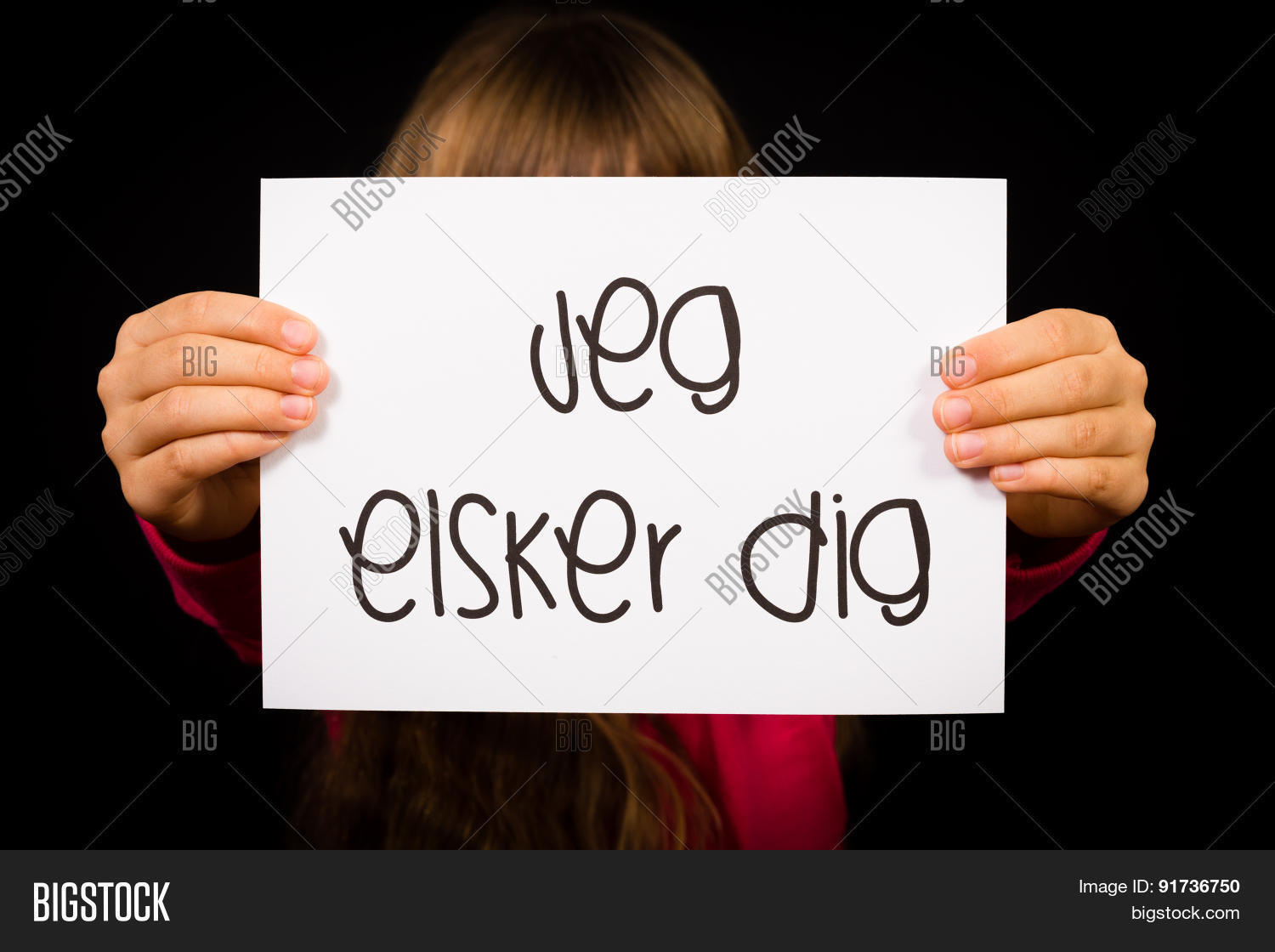 Child Holding Sign Image & Photo (Free Trial) | Bigstock
