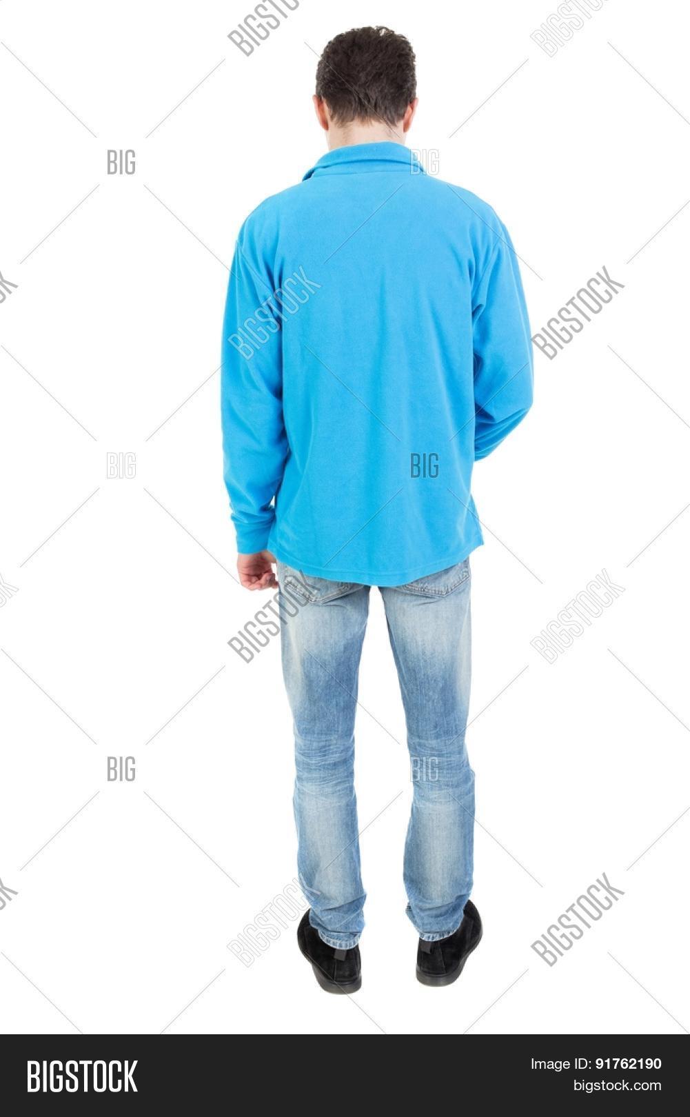 Back View Man Jeans. Image & Photo (Free Trial) | Bigstock