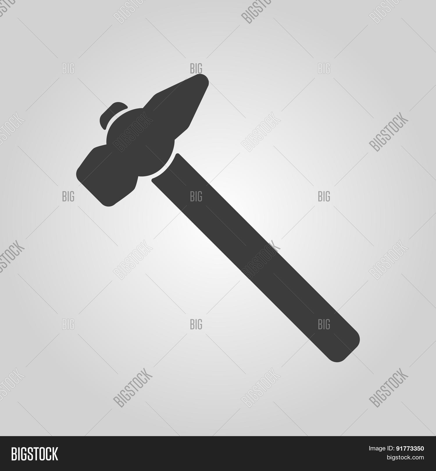 Hammer Icon. Hammer Vector & Photo (Free Trial) | Bigstock