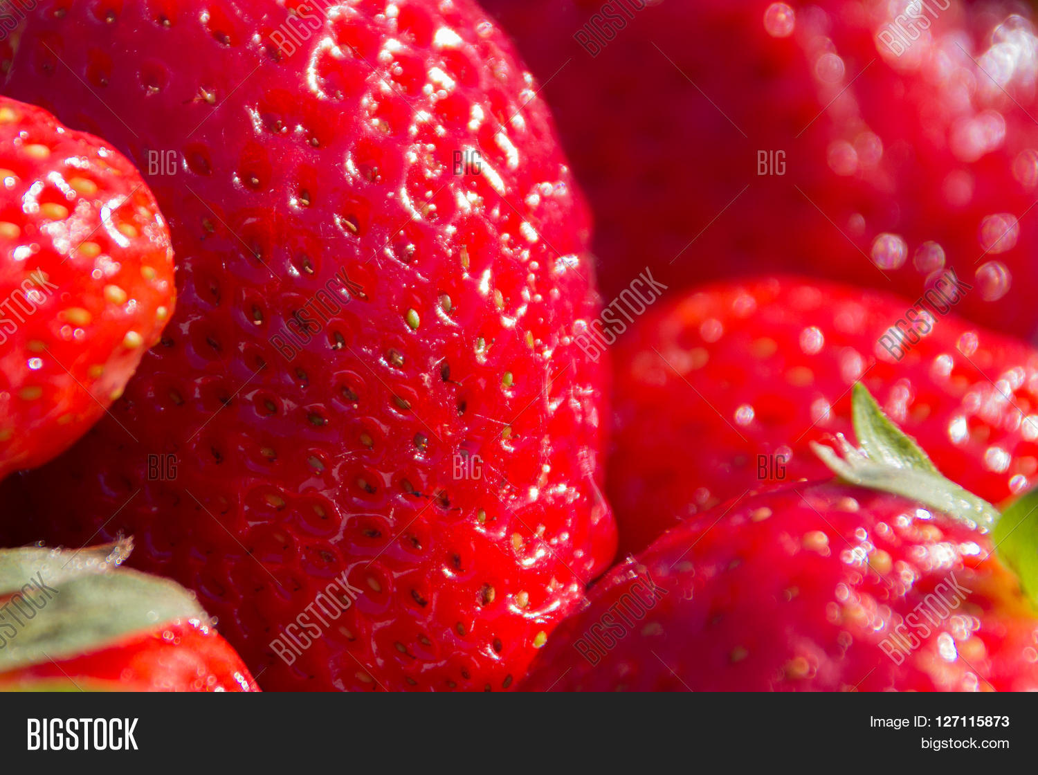 Strawberry Macro, Image & Photo (Free Trial) | Bigstock
