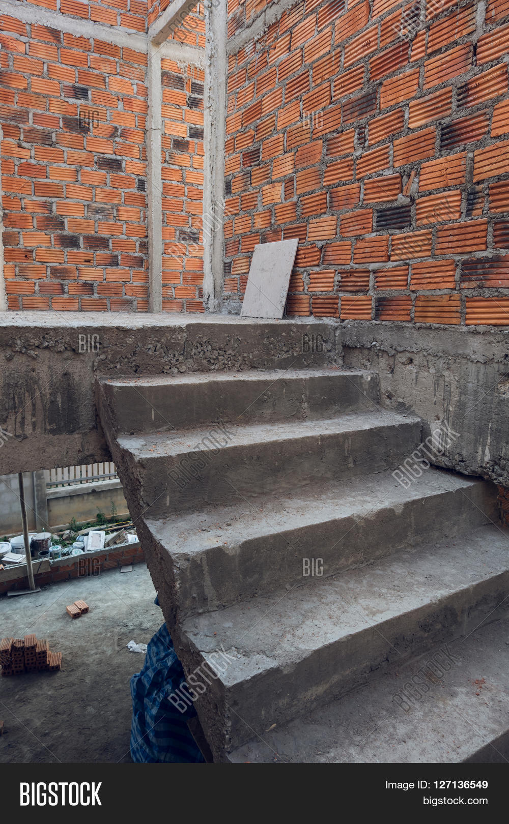 Staircase Cement Image & Photo (Free Trial) | Bigstock