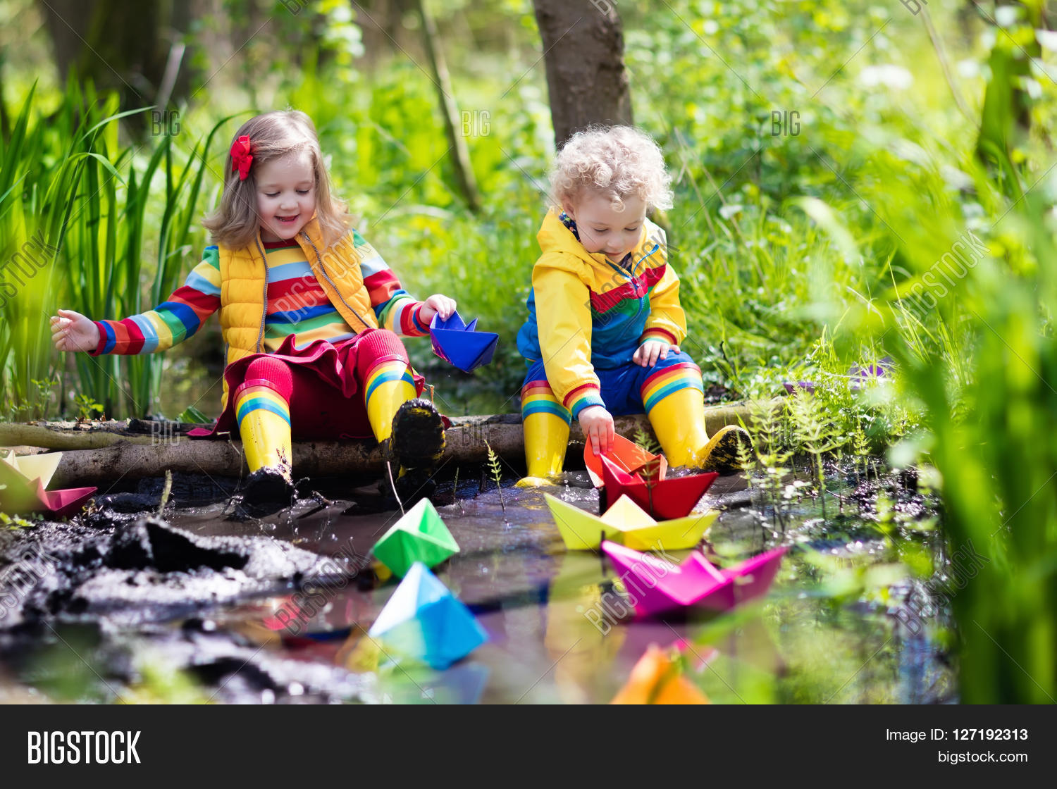 Children Play Colorful Image & Photo (Free Trial) | Bigstock