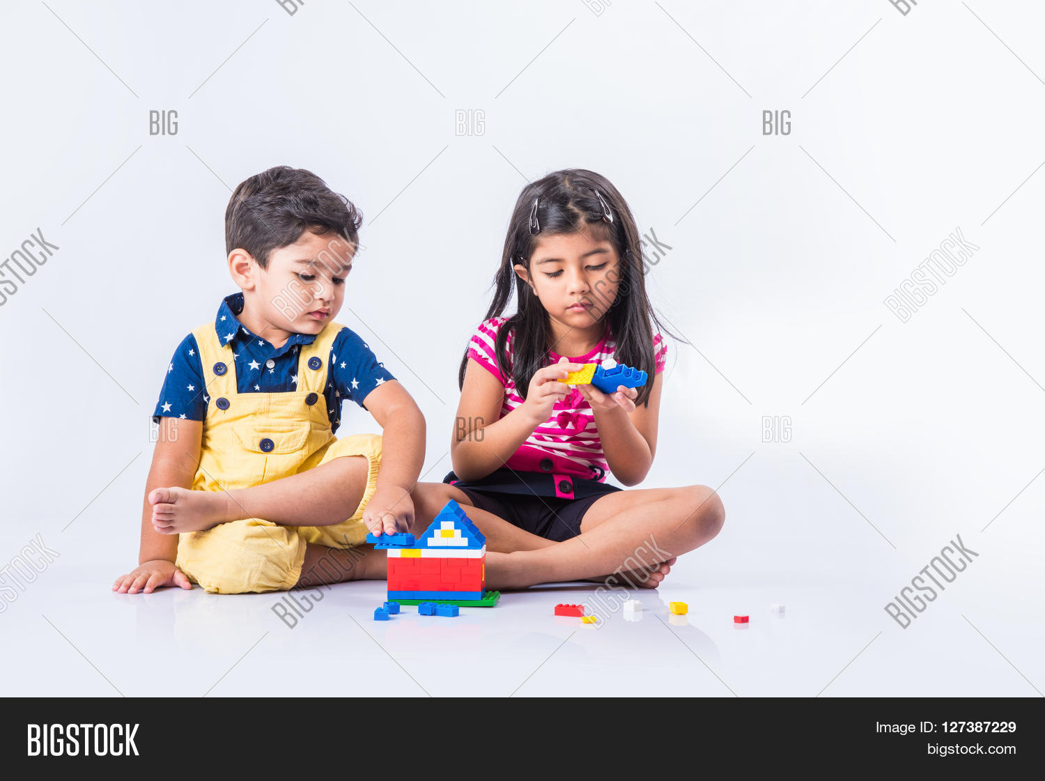 Indian Small Kids Image & Photo (Free Trial) | Bigstock