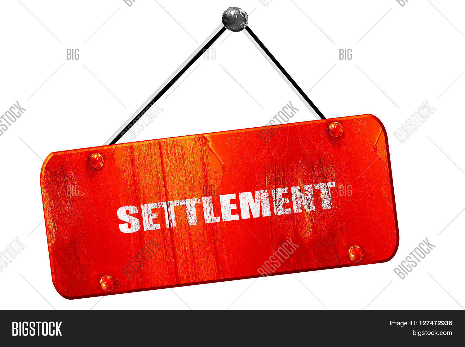 Settlement, 3D Image & Photo (Free Trial) | Bigstock