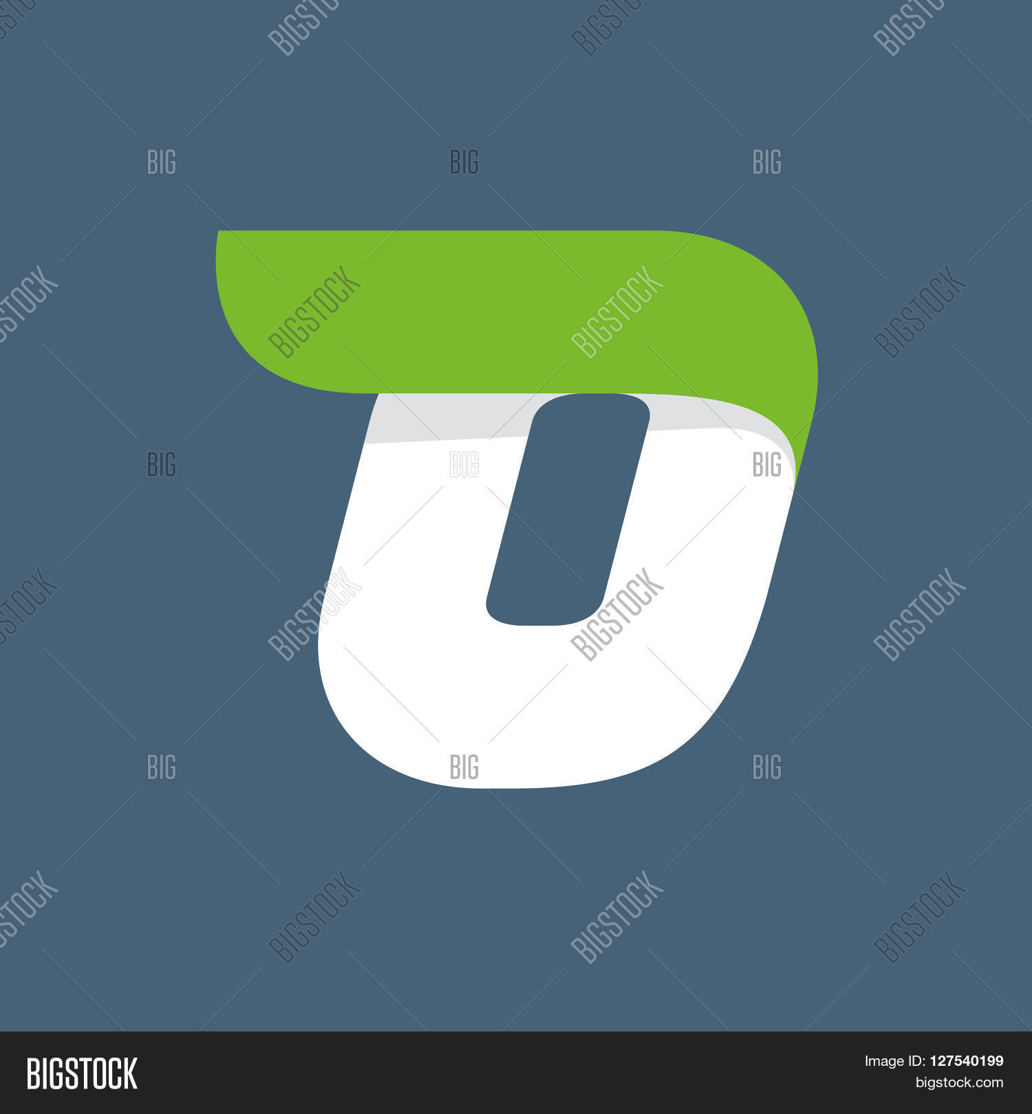O Letter. Font Style Vector & Photo (Free Trial) | Bigstock