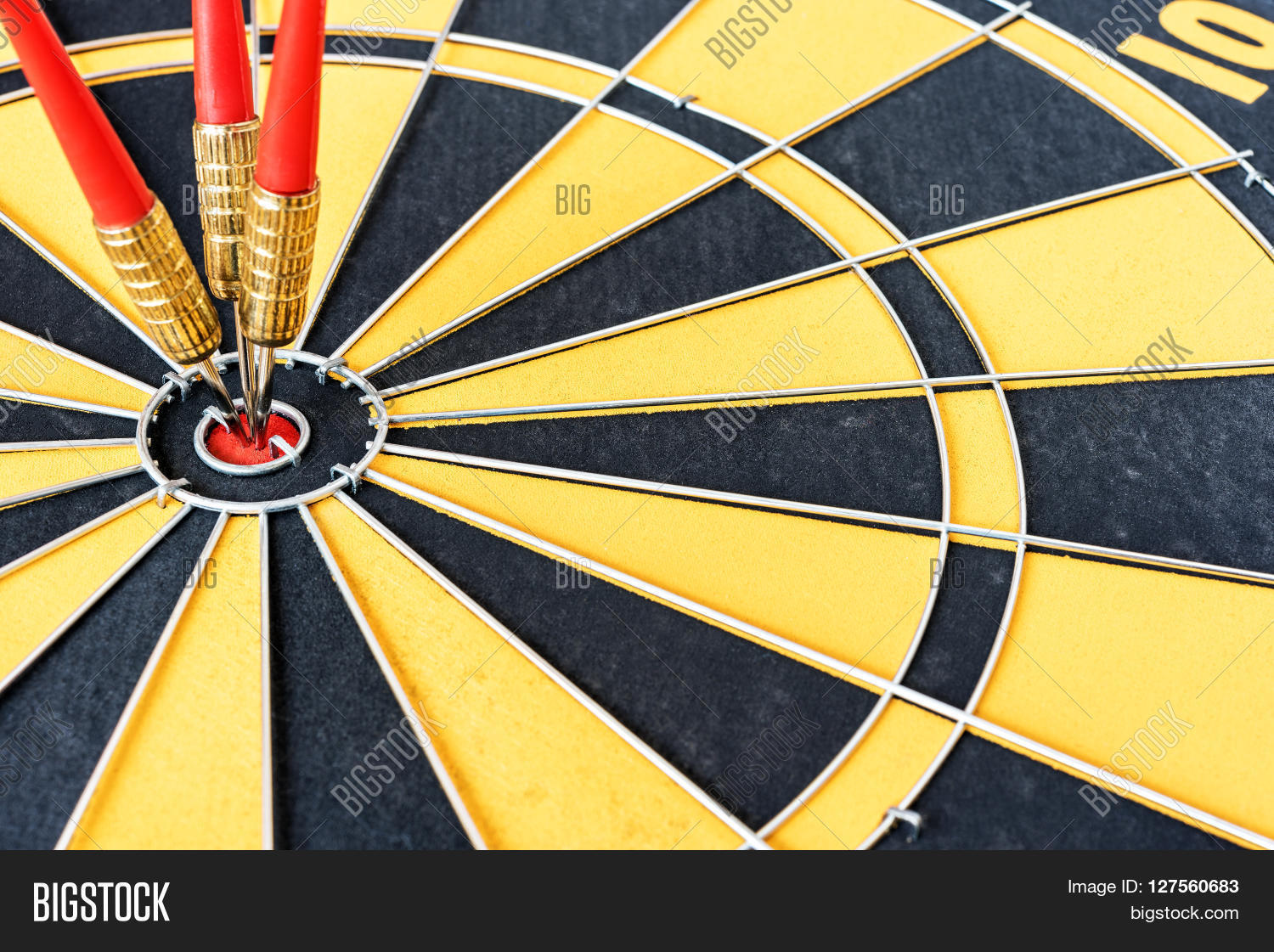 One Target Three Image & Photo (Free Trial) | Bigstock