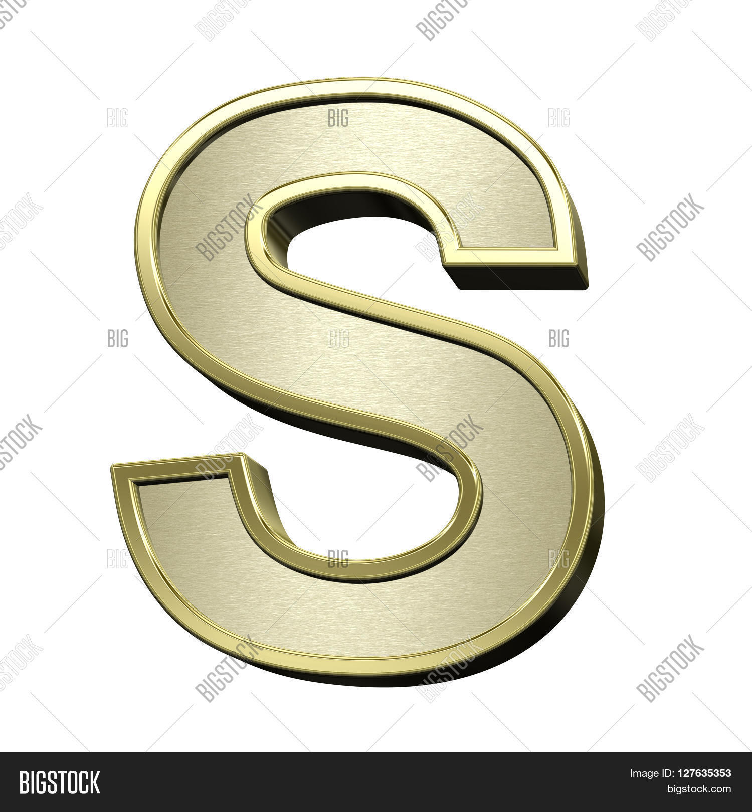 One Letter Brushed Image & Photo (Free Trial) | Bigstock