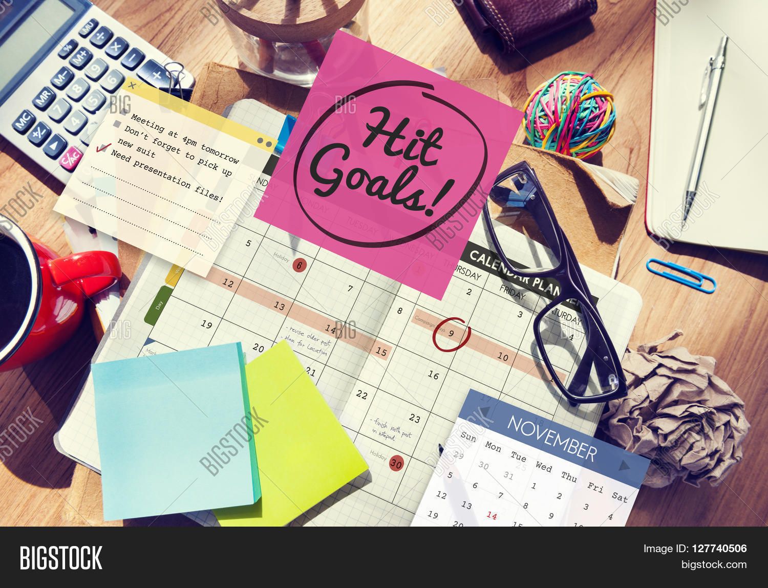 Hit Goals Mission Image & Photo (Free Trial) | Bigstock
