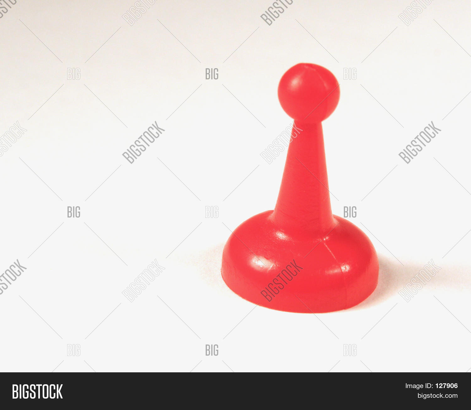 Red Game Piece Image & Photo (Free Trial) | Bigstock