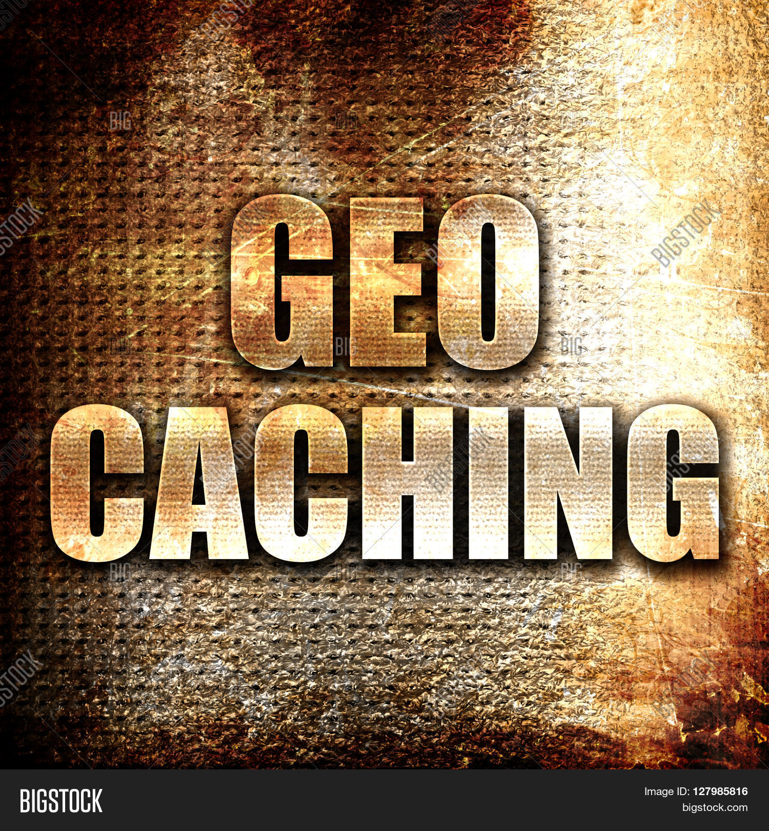 Geocaching Sign Image & Photo (Free Trial) | Bigstock