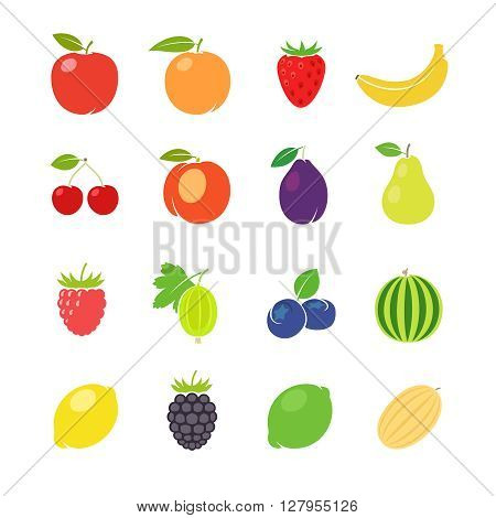 Different Fruits Vector & Photo (Free Trial) | Bigstock