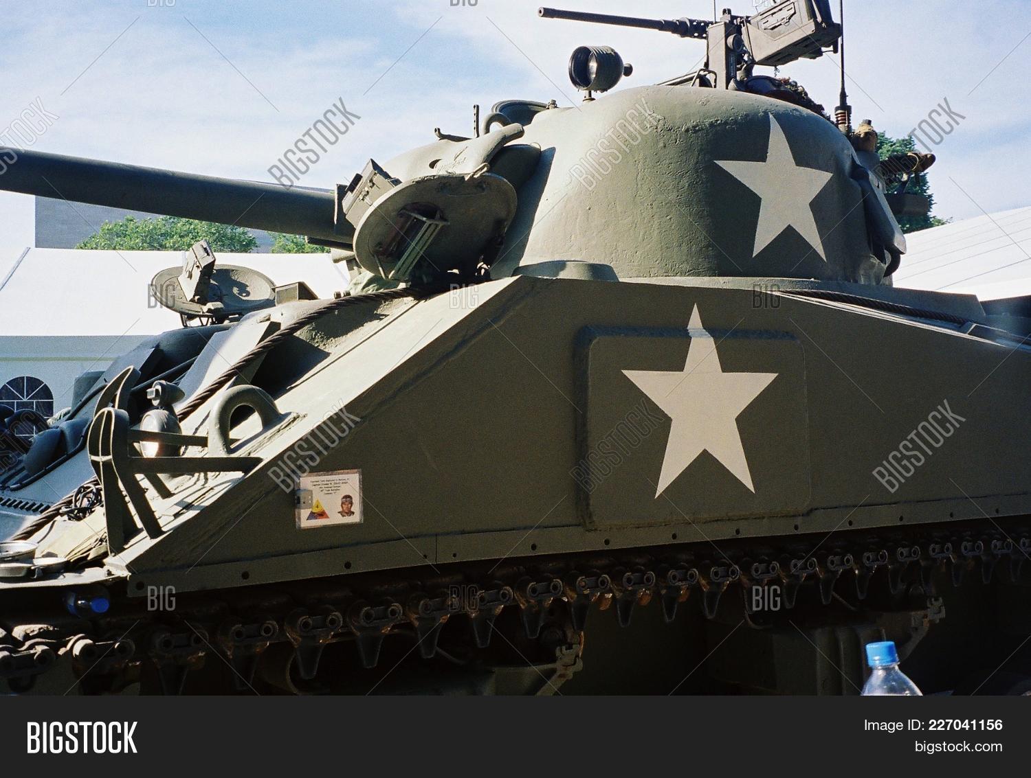 M4a3 Sherman Tank On Image & Photo (Free Trial) | Bigstock