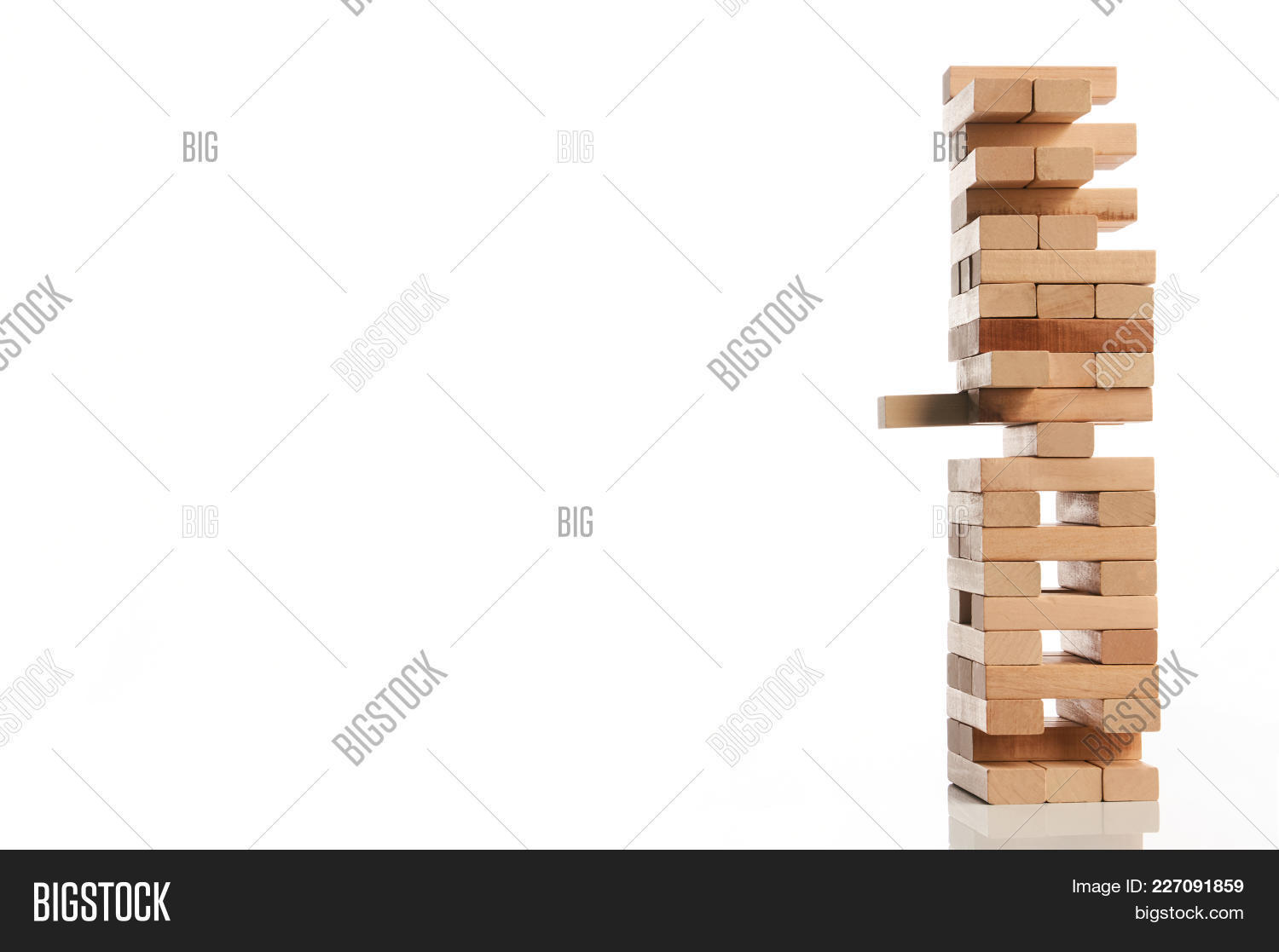 Wooden Blocks Tower Image & Photo (Free Trial) | Bigstock