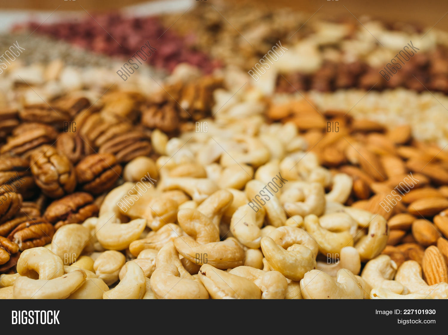 Nuts Mix Canvas Bag Image & Photo (Free Trial) | Bigstock