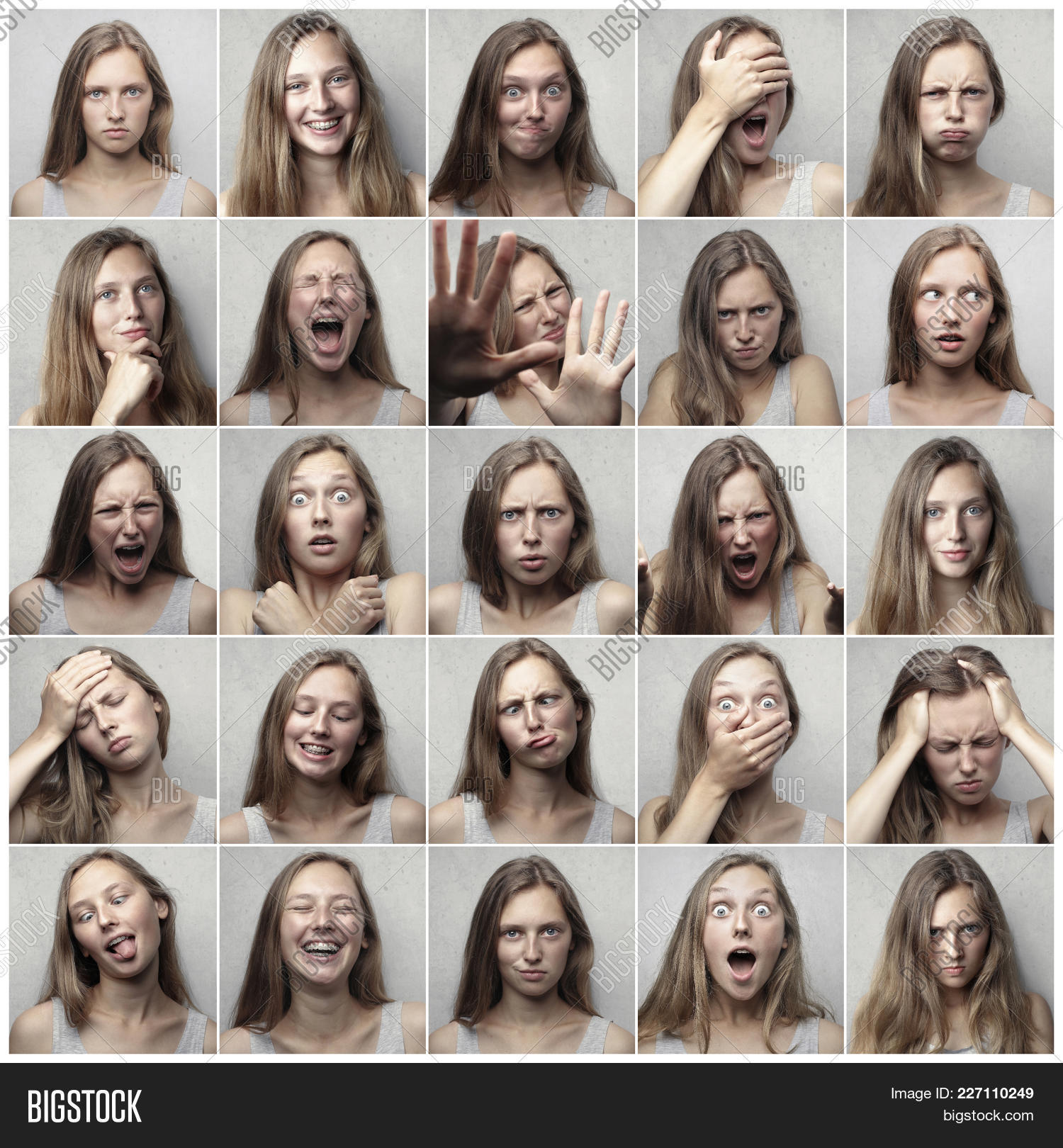 Different Expressions Image & Photo (Free Trial) | Bigstock
