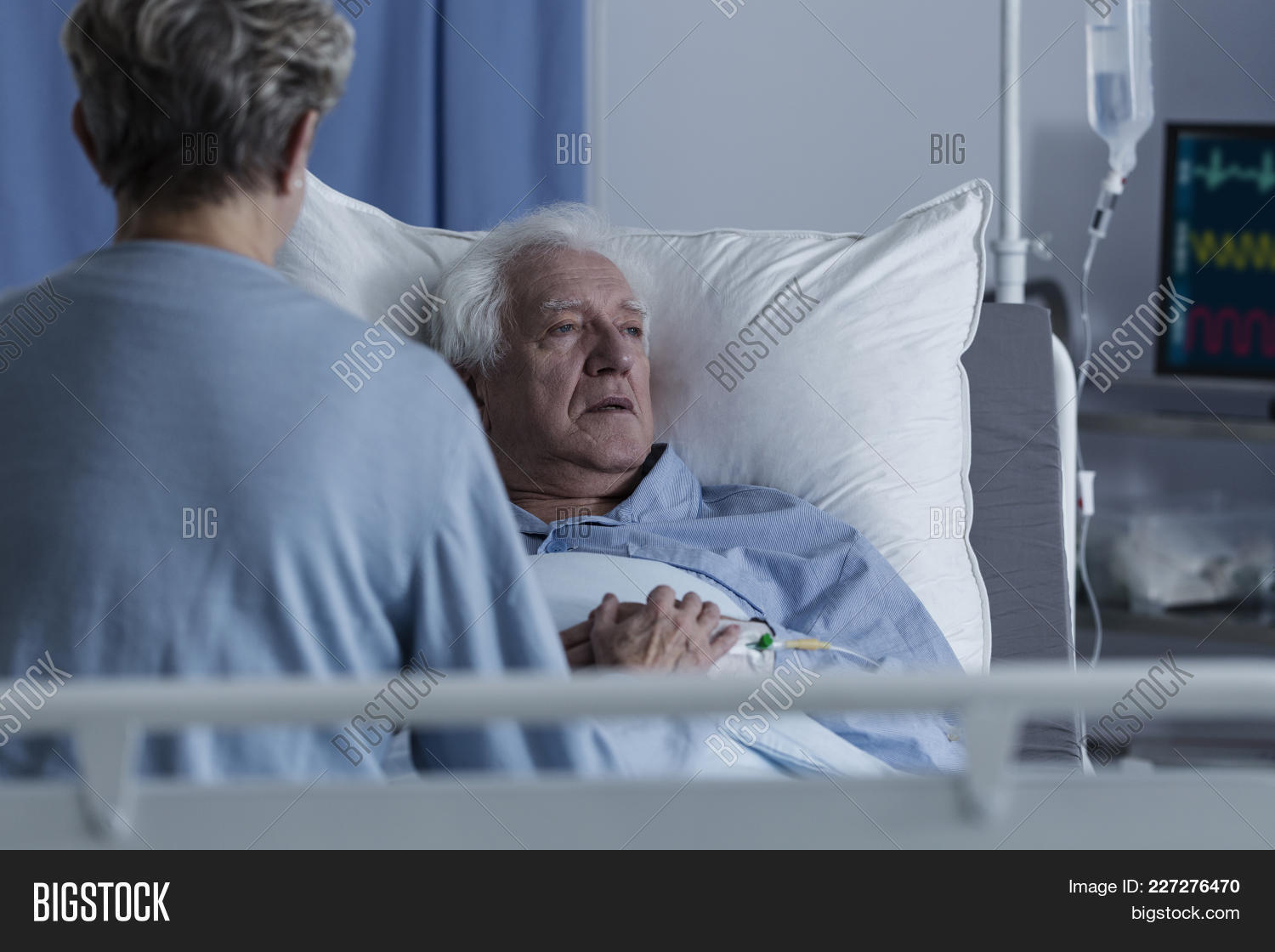 Sick Senior Man Image & Photo (Free Trial) | Bigstock