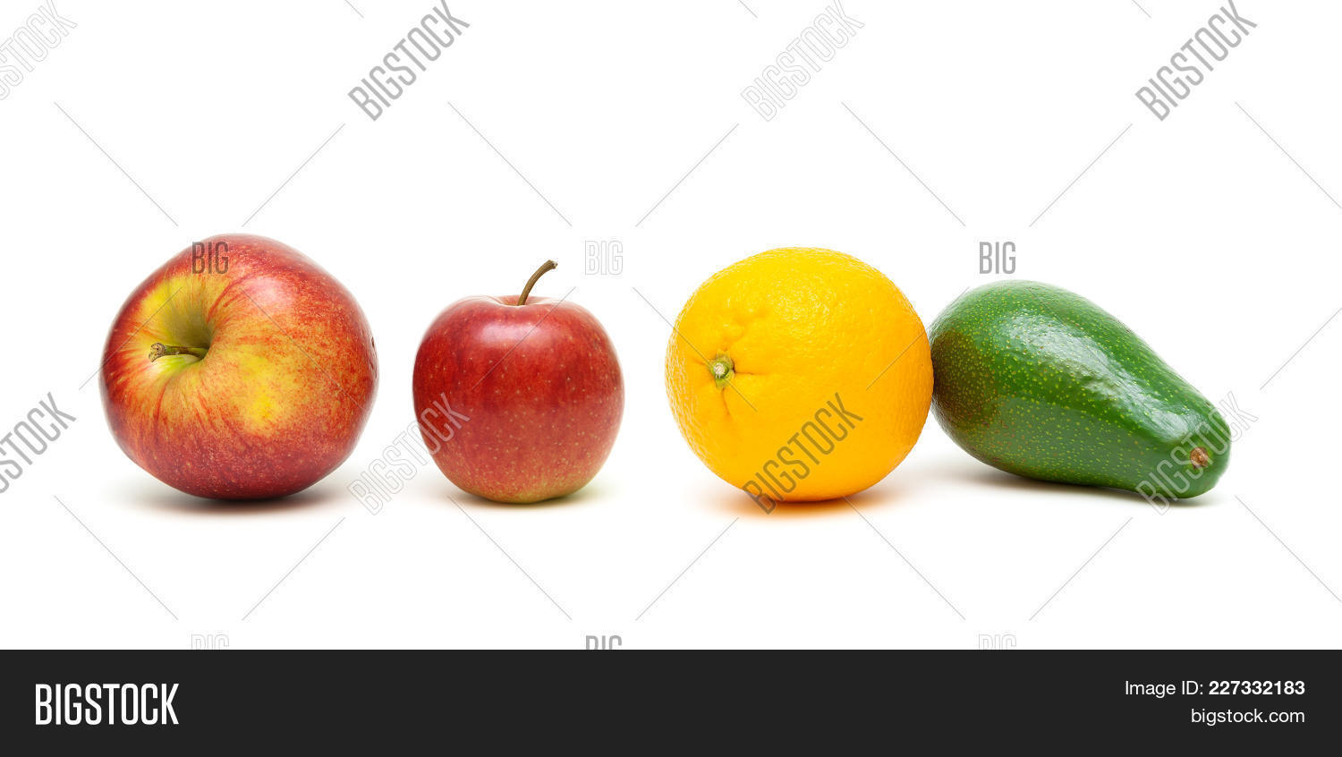Avocado, Apples Orange Image & Photo (Free Trial) | Bigstock