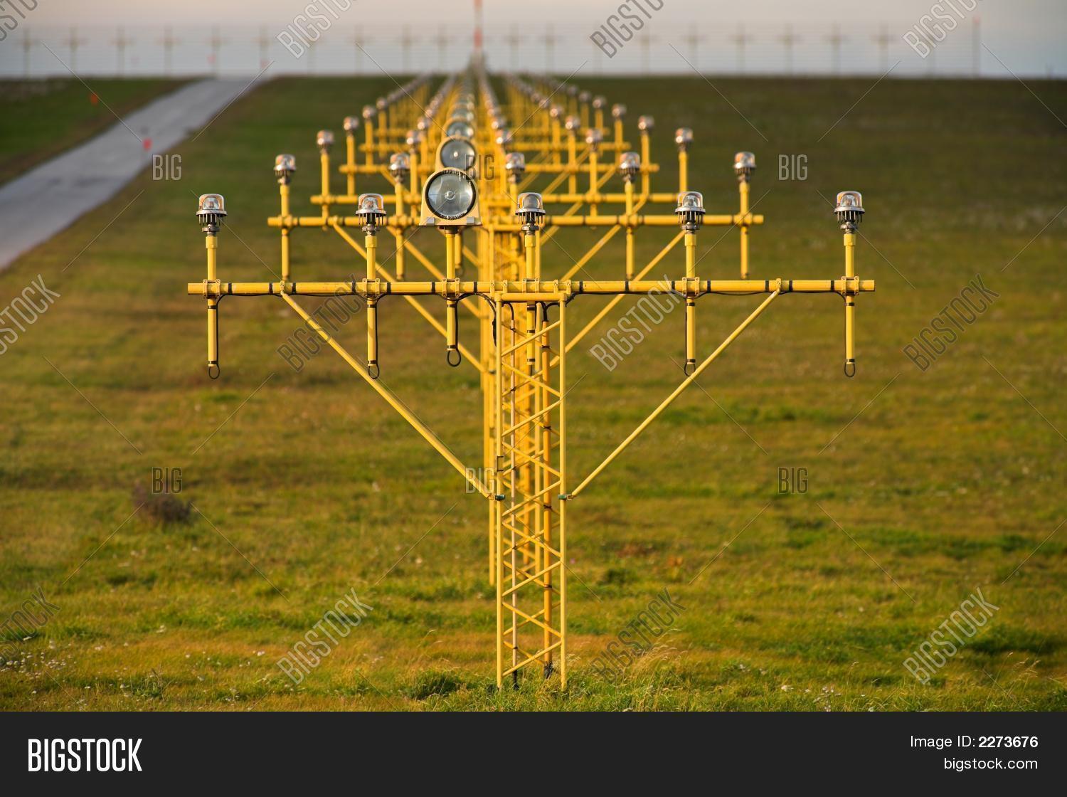 Runway Lights Image & Photo (Free Trial) | Bigstock