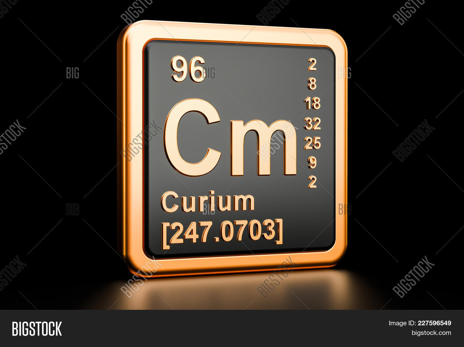 Curium Cm, Chemical Image & Photo (Free Trial) | Bigstock