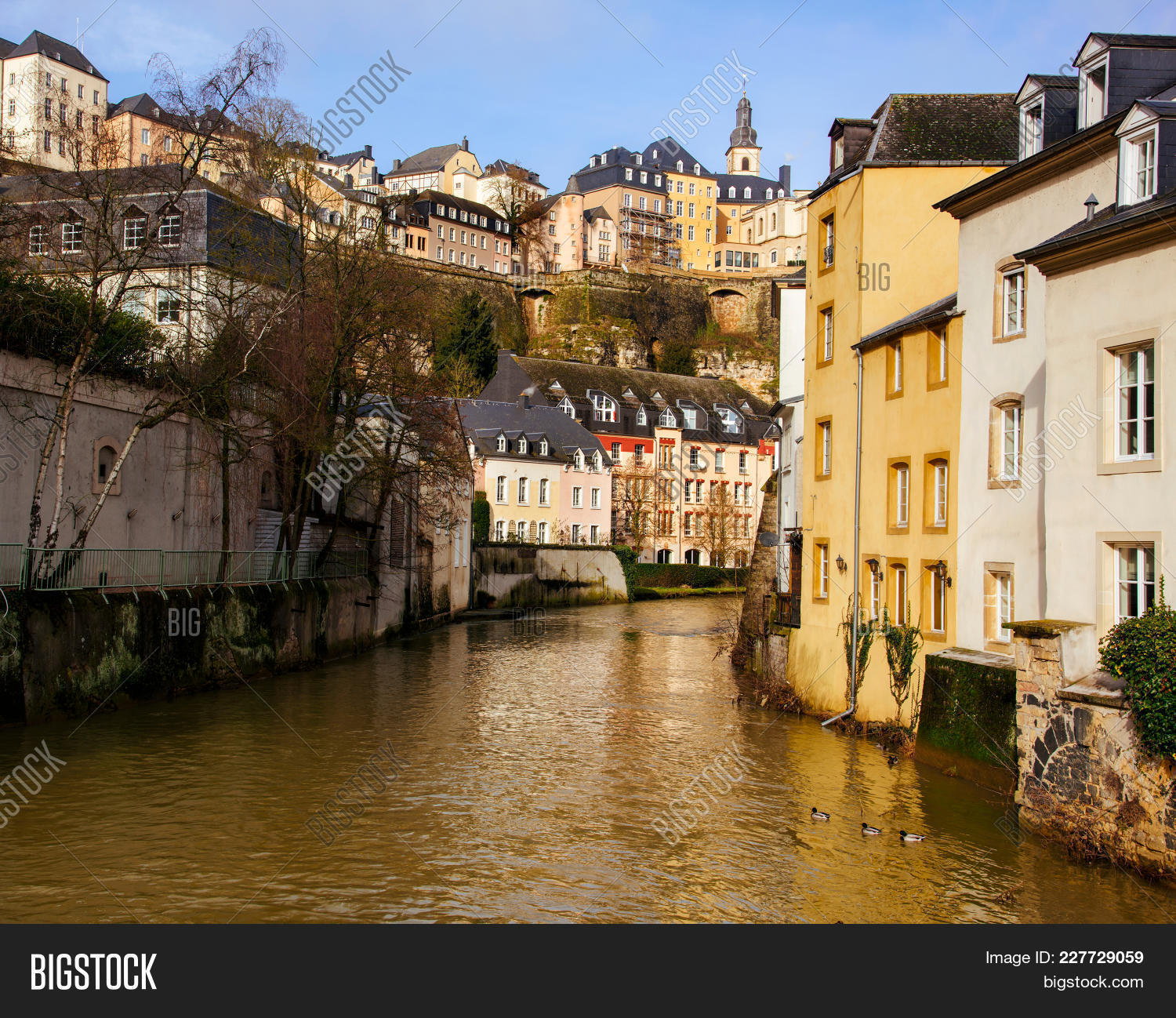 View Alzette River Image & Photo (Free Trial) | Bigstock