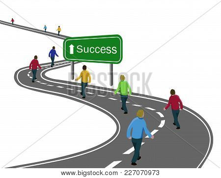 Group Men Walking On Vector & Photo (Free Trial) | Bigstock