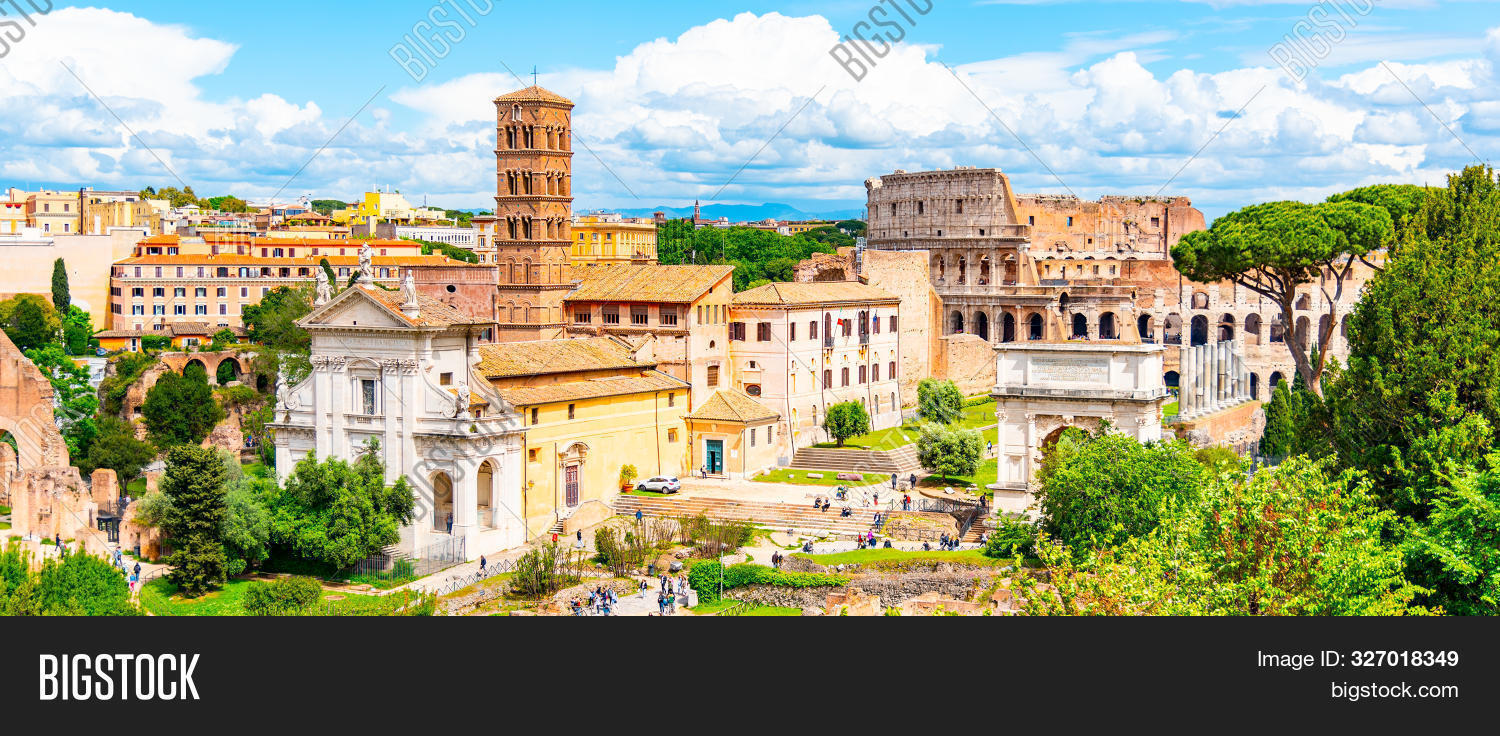Colosseum Roman Forum Image & Photo (Free Trial) | Bigstock