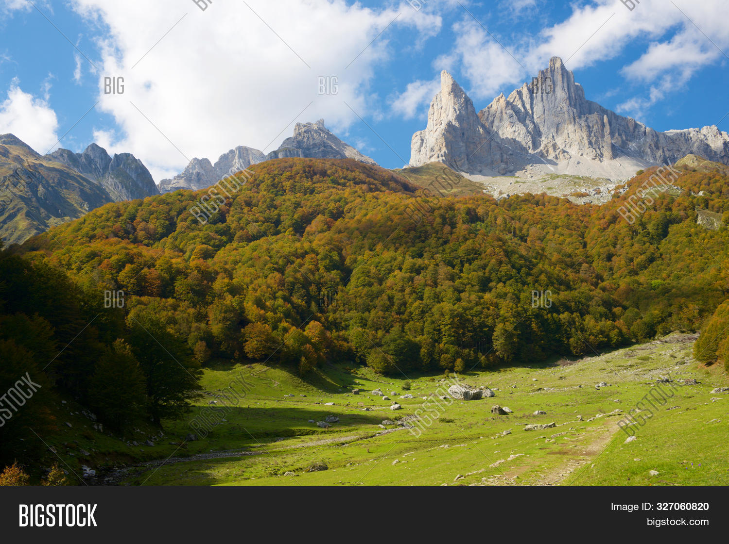 Peaks Lescun Cirque. Image & Photo (Free Trial) | Bigstock