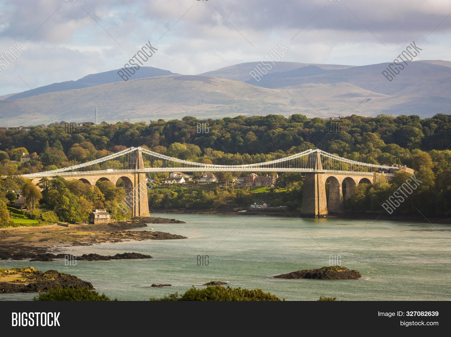 Menai Suspension Image & Photo (Free Trial) | Bigstock