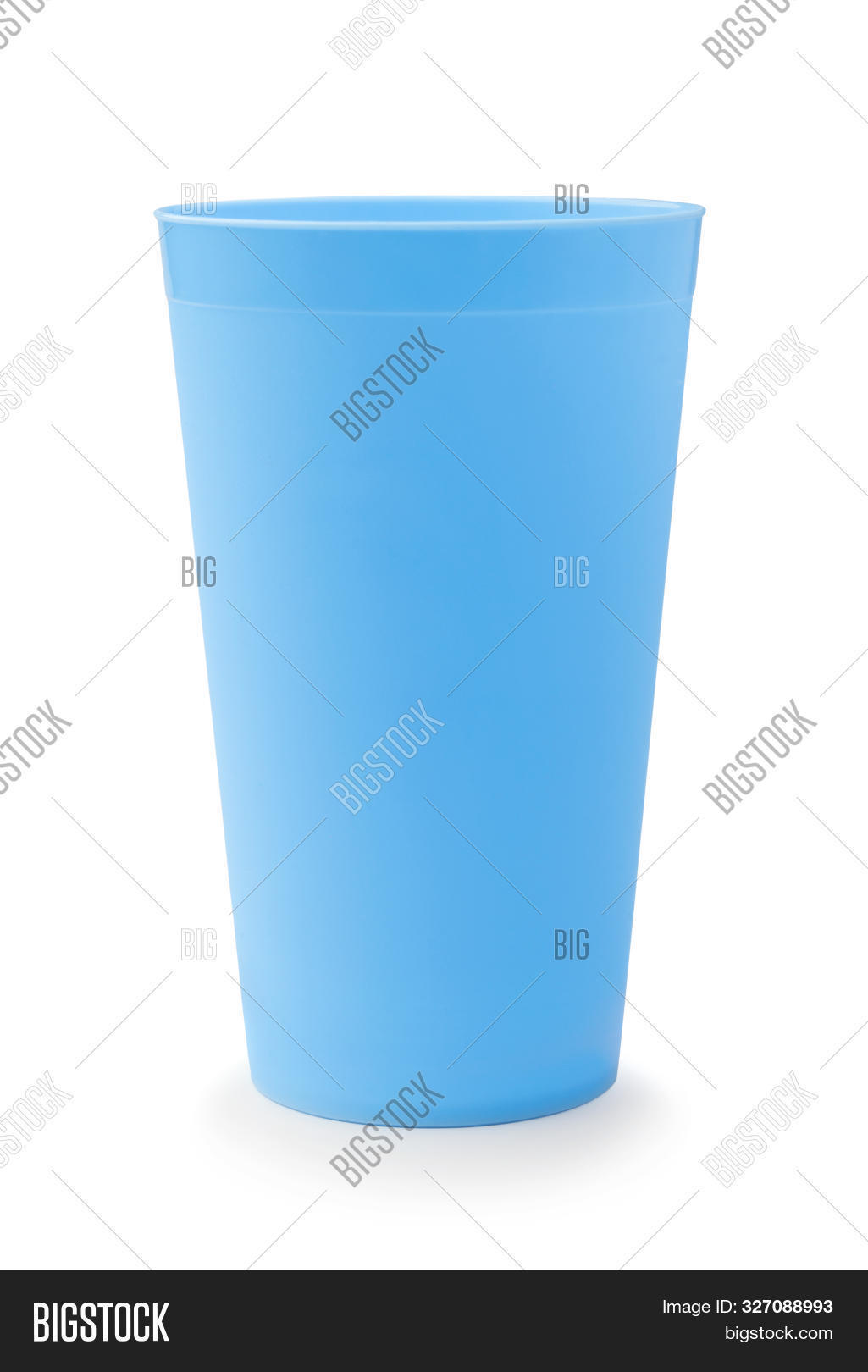 Blue Plastic Glass Image & Photo (Free Trial) | Bigstock