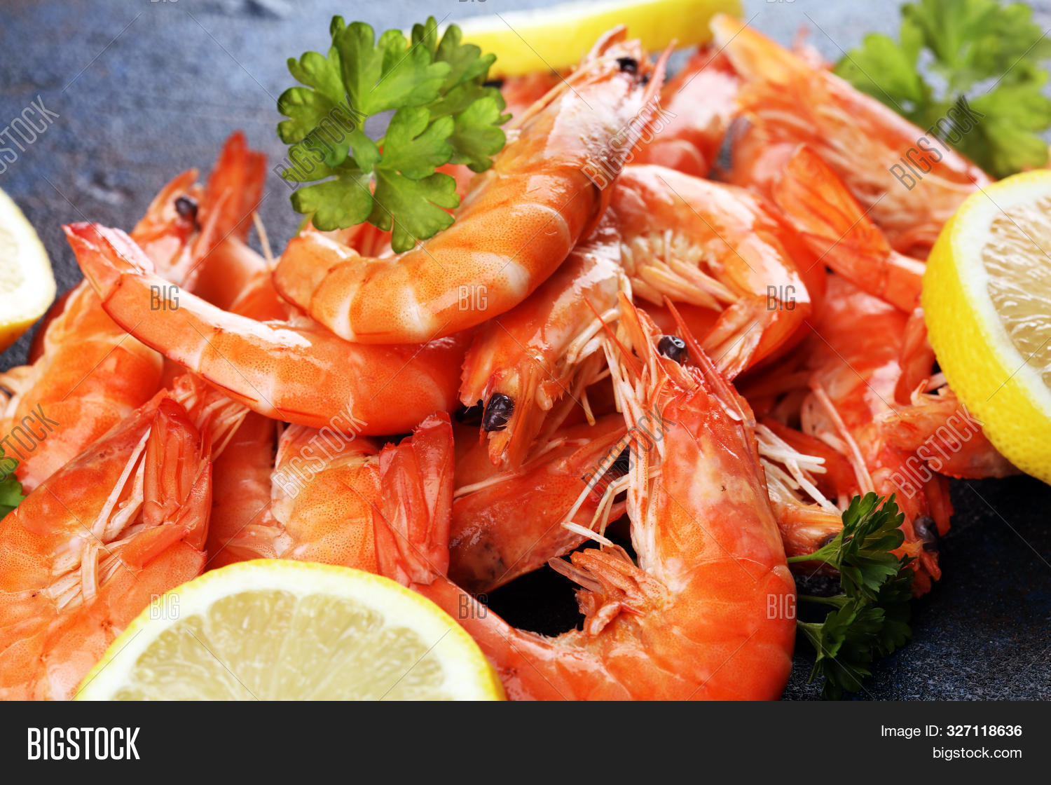 Raw Fresh Prawns Image & Photo (Free Trial) | Bigstock