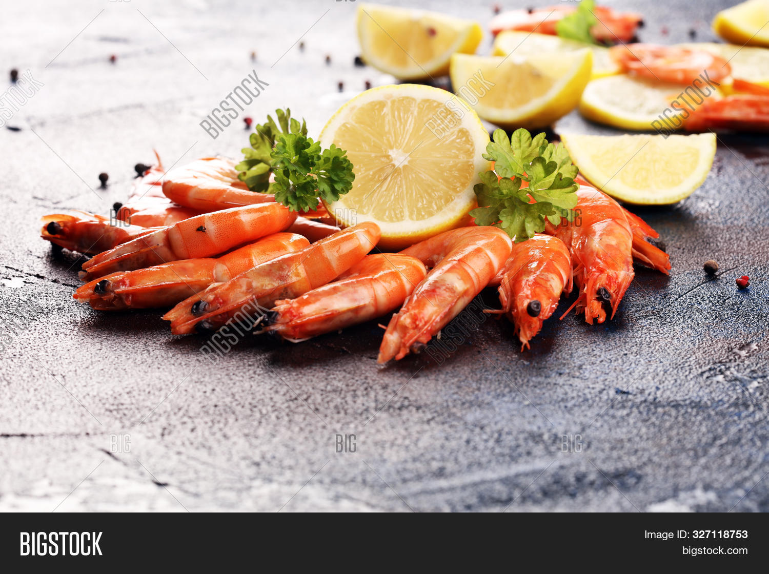 Raw Fresh Prawns Image & Photo (Free Trial) | Bigstock