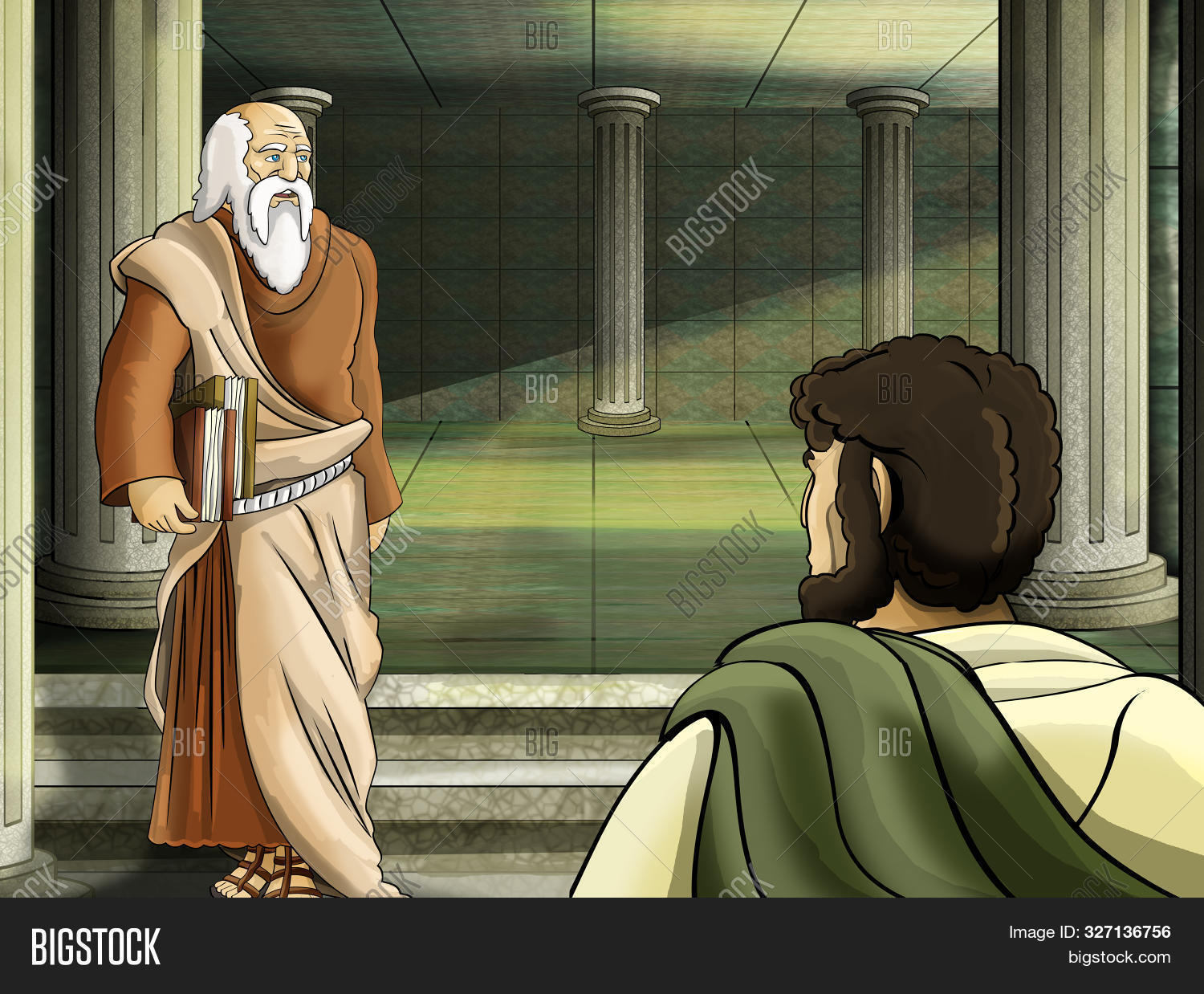 Cartoon Scene Roman Image & Photo (Free Trial) | Bigstock