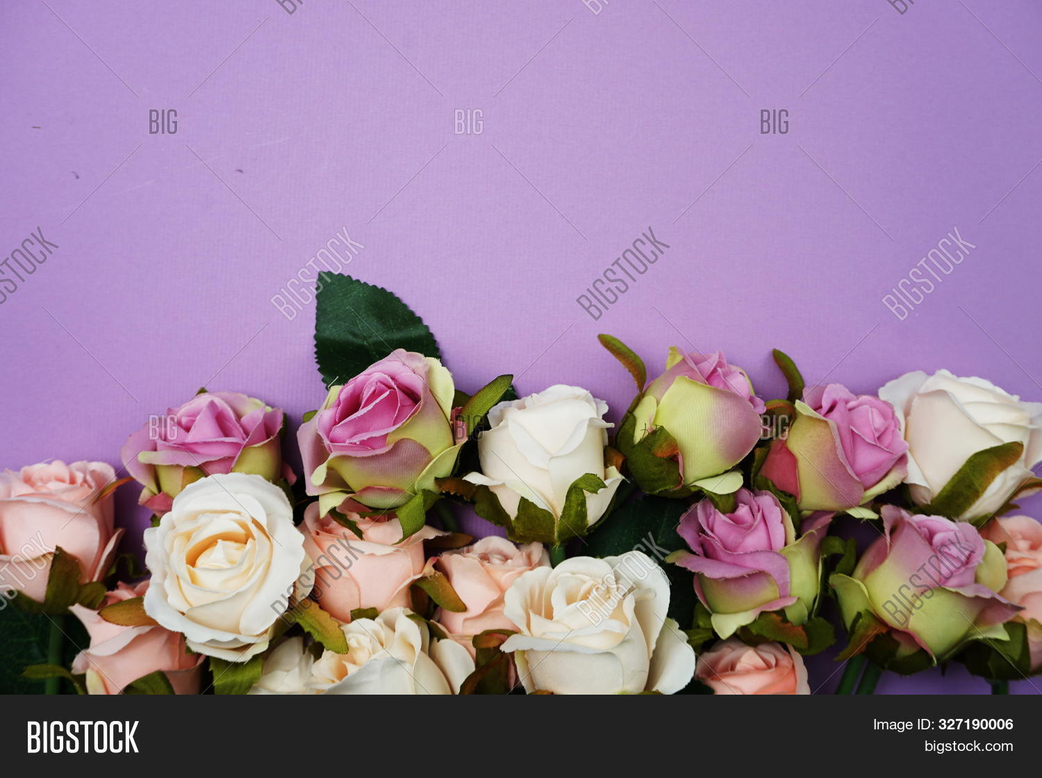 Rose Bouquet Border Image & Photo (Free Trial) | Bigstock