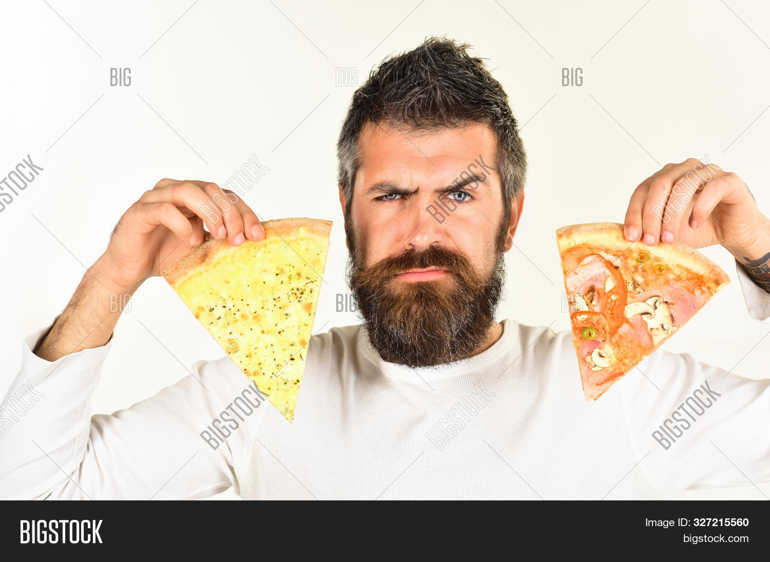 Man Eating Pizza. Image & Photo (Free Trial) | Bigstock