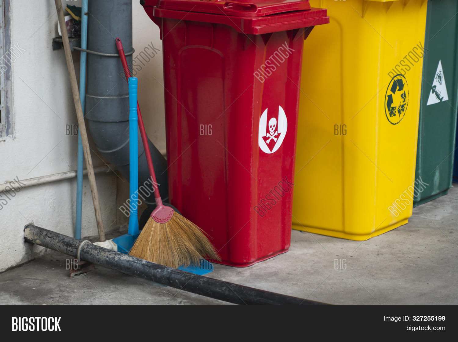 Garbage Trash Bins Image & Photo (Free Trial) | Bigstock