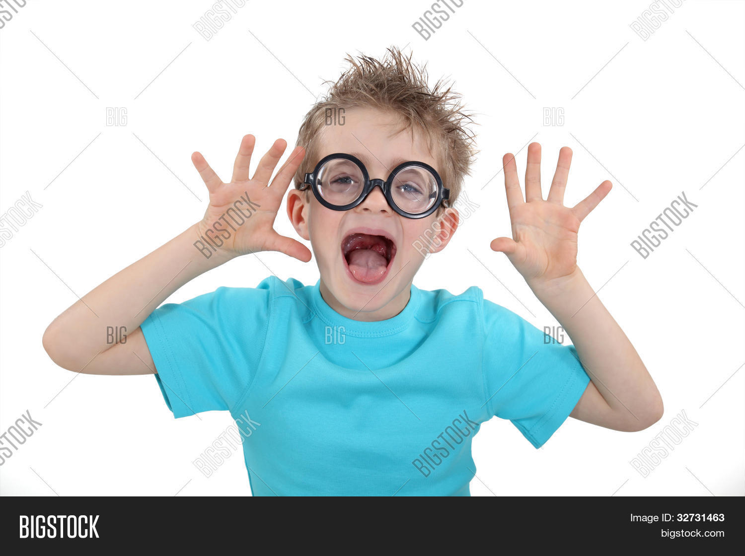 Child Wearing Wacky Image & Photo (Free Trial) | Bigstock
