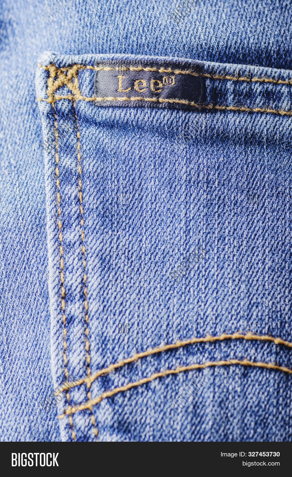 Closeup Lee Label On Image & Photo (Free Trial) | Bigstock