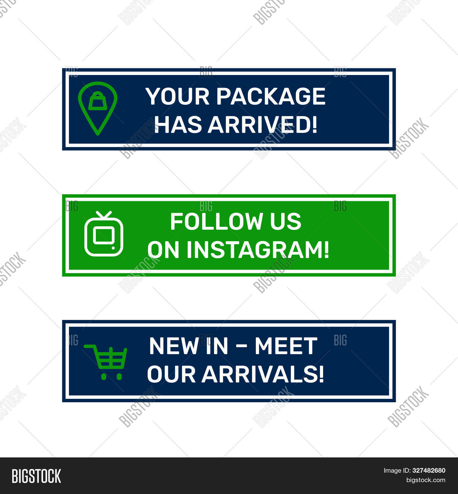 Set Simole Design Web Vector & Photo (Free Trial) | Bigstock