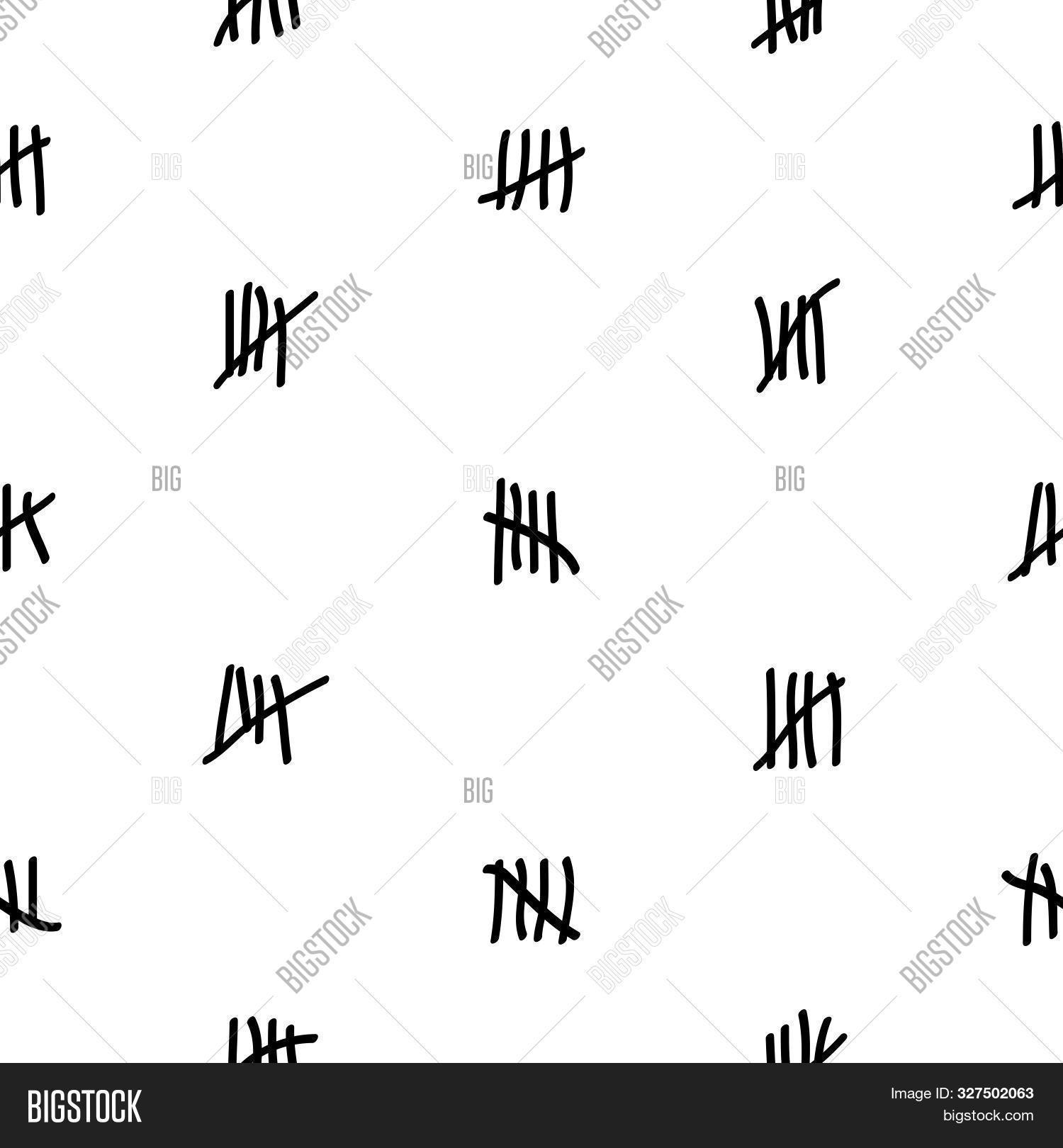 Tally Marks Vector & Photo (Free Trial) | Bigstock