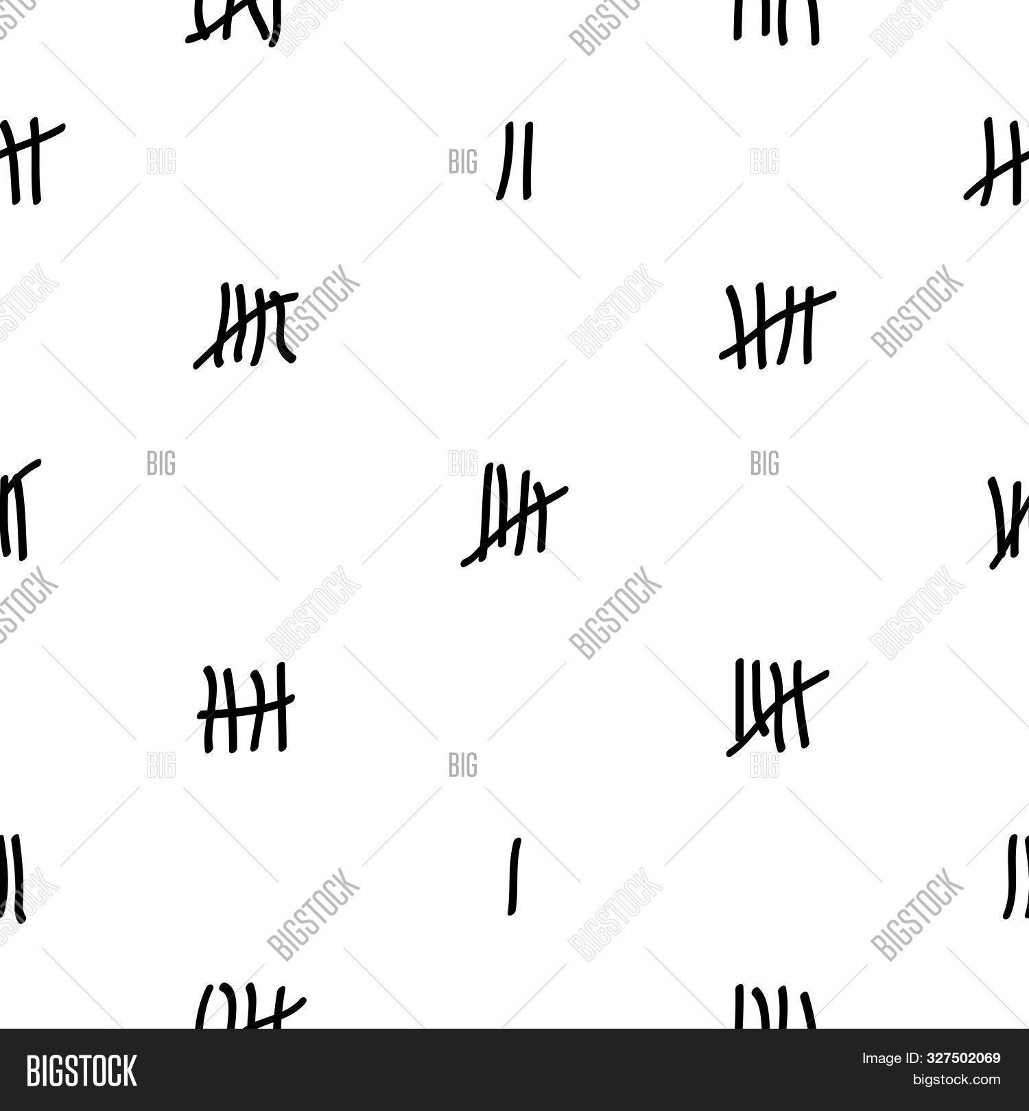 Tally Marks Vector & Photo (Free Trial) | Bigstock
