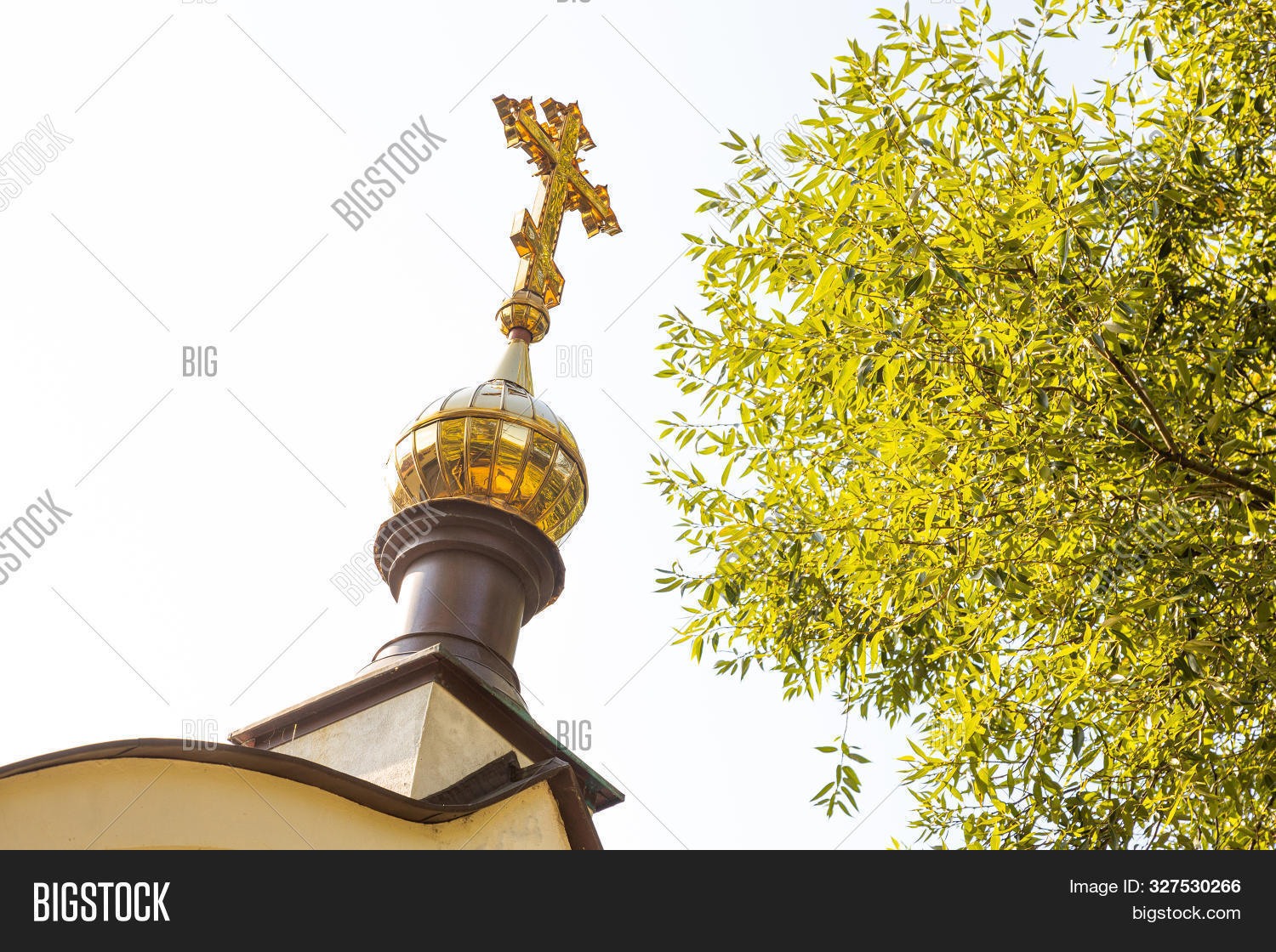 Closeup Sunlit Cross Image & Photo (Free Trial) | Bigstock