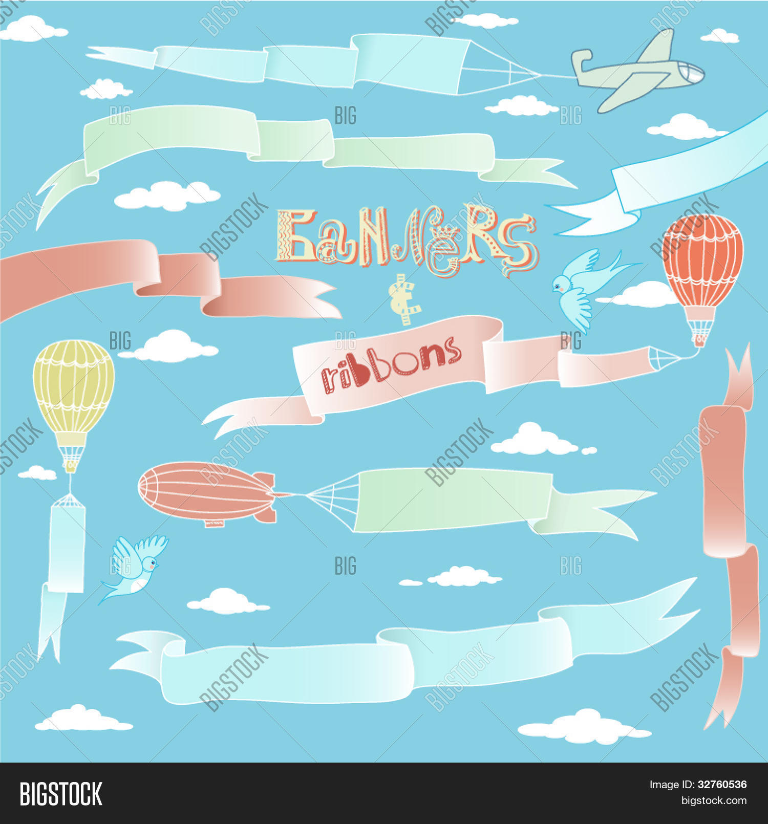 Doodle Banners Vector & Photo (Free Trial) | Bigstock
